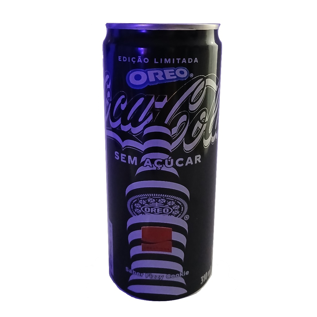 Lata Coca Cola Oreo 310ml Sabor Fizzy Cookie Nova Lacrada Colecionável ...