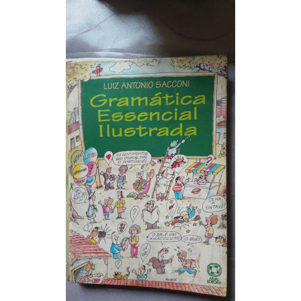 Livro - Gramática Essencial Ilustrada | Shopee Brasil