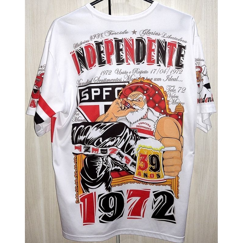 Camisa Comemorativa 39 Anos TTI Torcida Tricolor Independente (TAM M ...