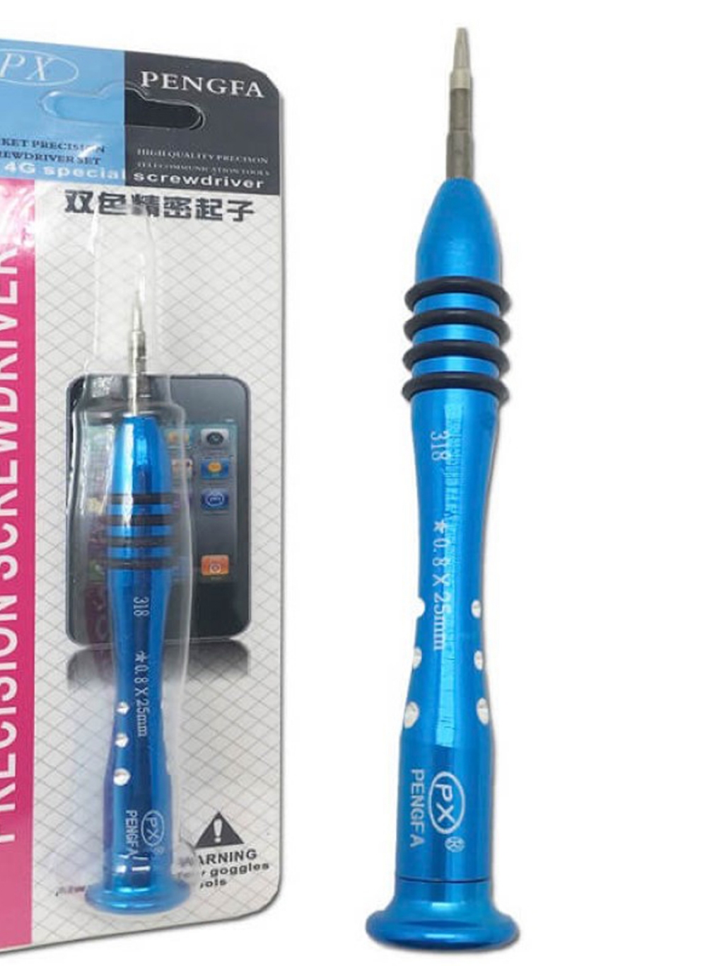 Chave Profissional Pentalobe 0.8 X 25mm Pengfa Px318 | Shopee Brasil