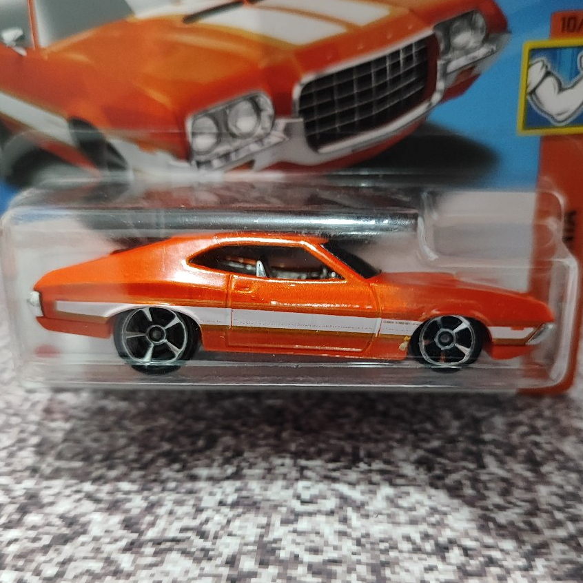 Hot Wheels 72 Ford Gran Torino Sport -Muscle Mania | Shopee Brasil