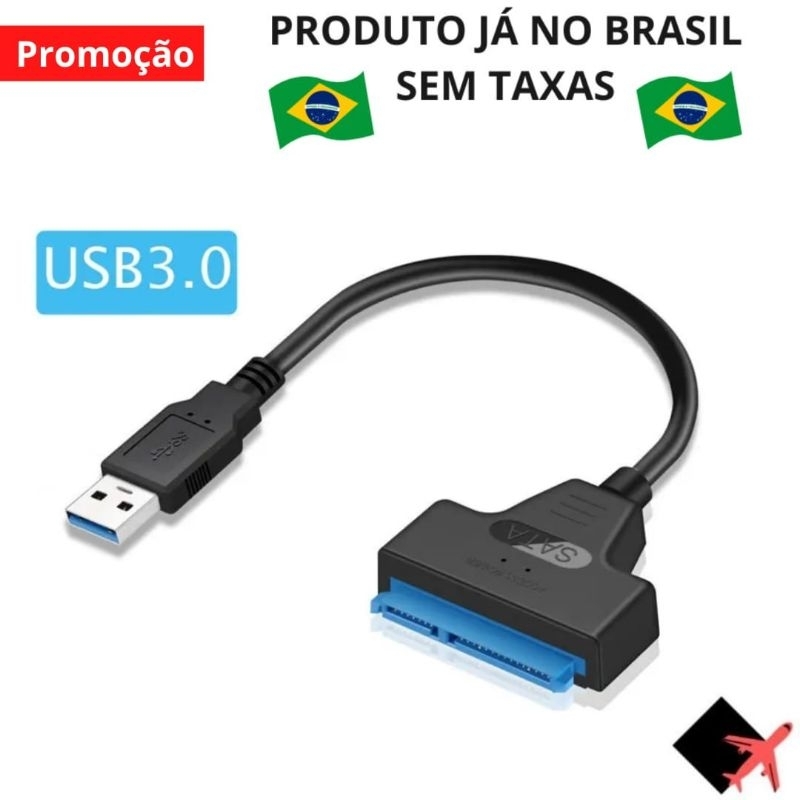 Cabo Usb Para Ssd Sata 3.0 Envio No Mesmo Dia | Shopee Brasil