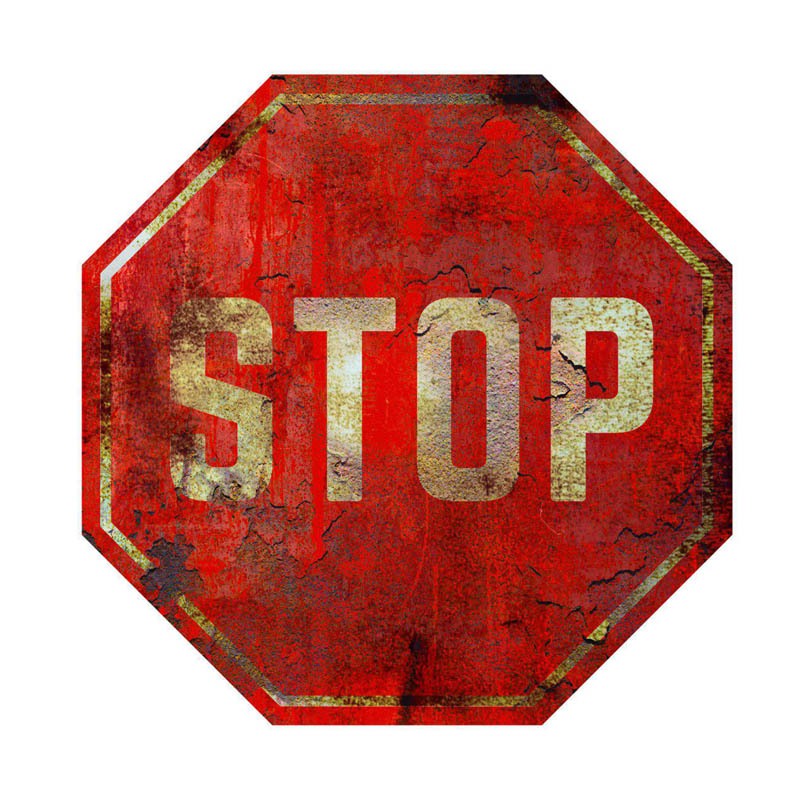 Placa Stop Trânsito Quadros decoração | Shopee Brasil