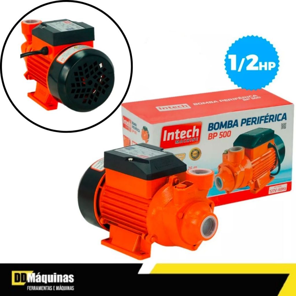 Bomba D’água Periférica BP500 110 Volts - Intech Machine | Shopee Brasil