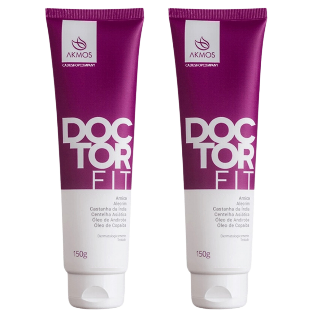 Kit 2 Doctor Fit Gel Dor Muscular E Articulações Alivio Das Dores Akmos ...