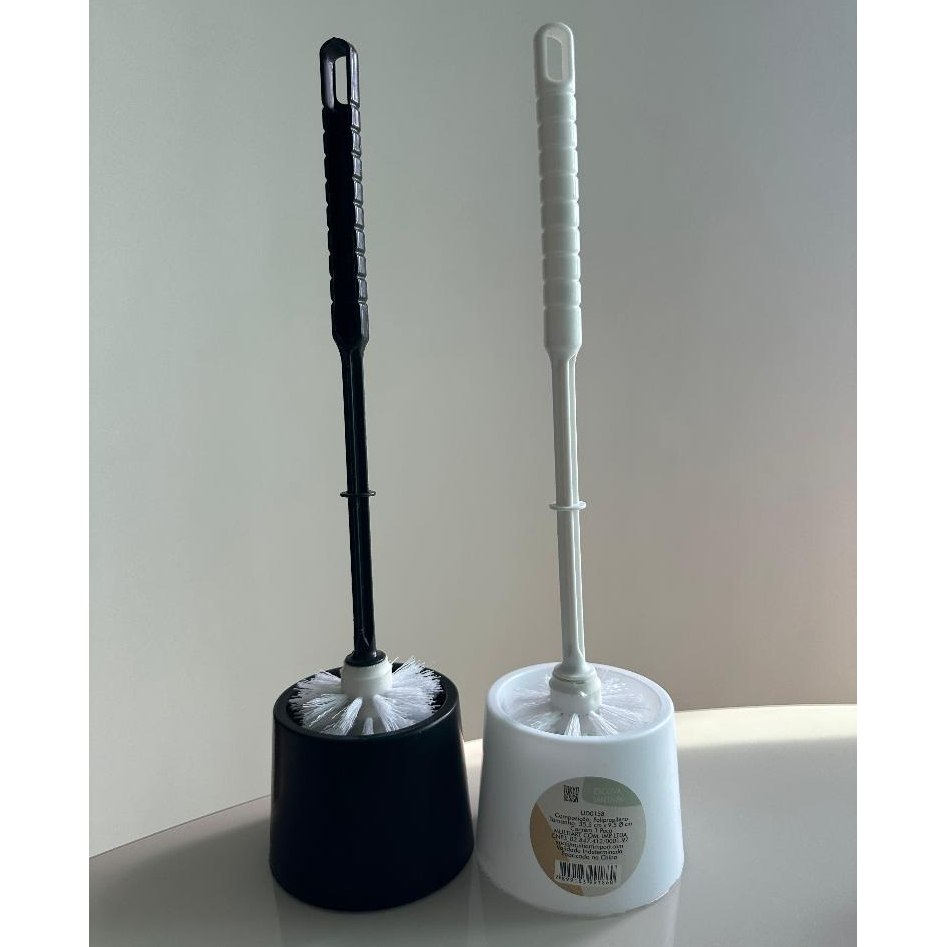 Escova Lavatina Vaso Sanitário Com Suporte Branco ou preto | Shopee Brasil