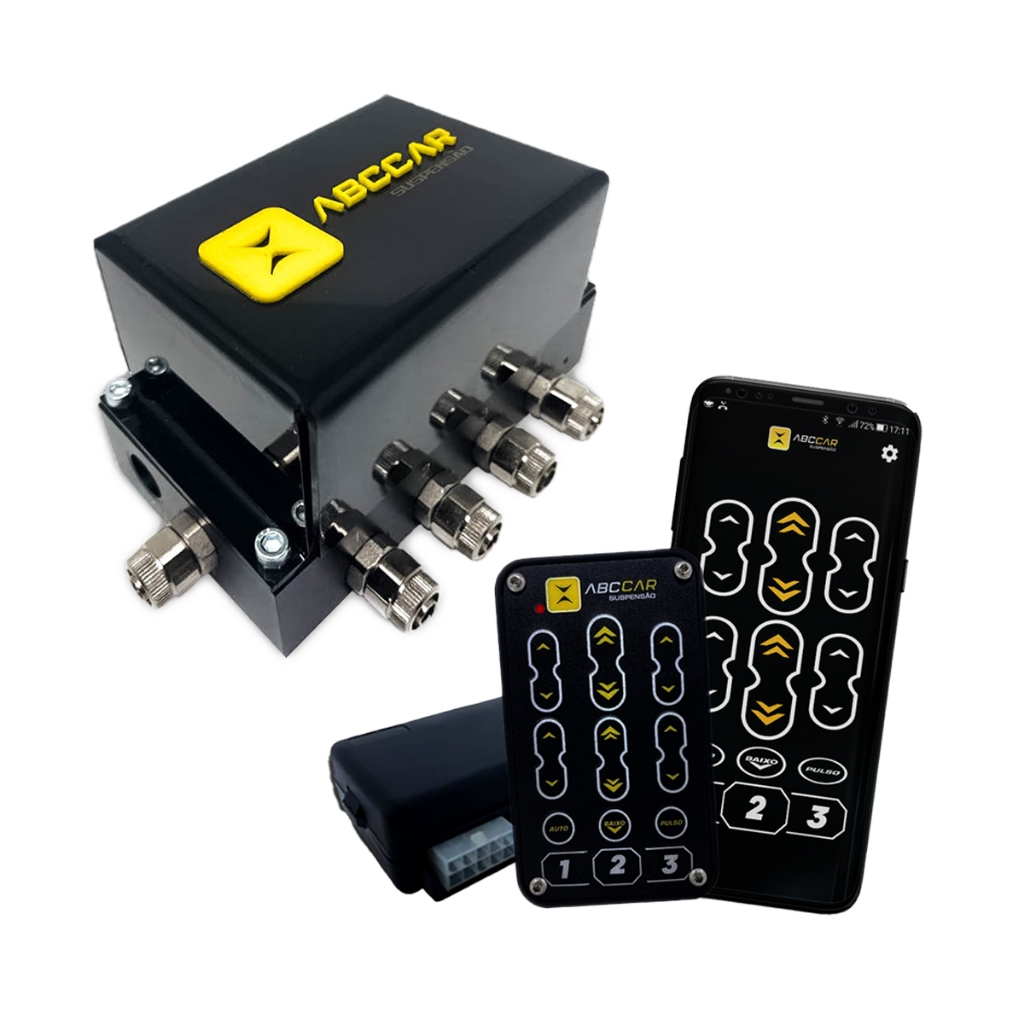 BLOCO DE 10MM + CONTROLE V2 SUSPENSÃO A AR | Shopee Brasil
