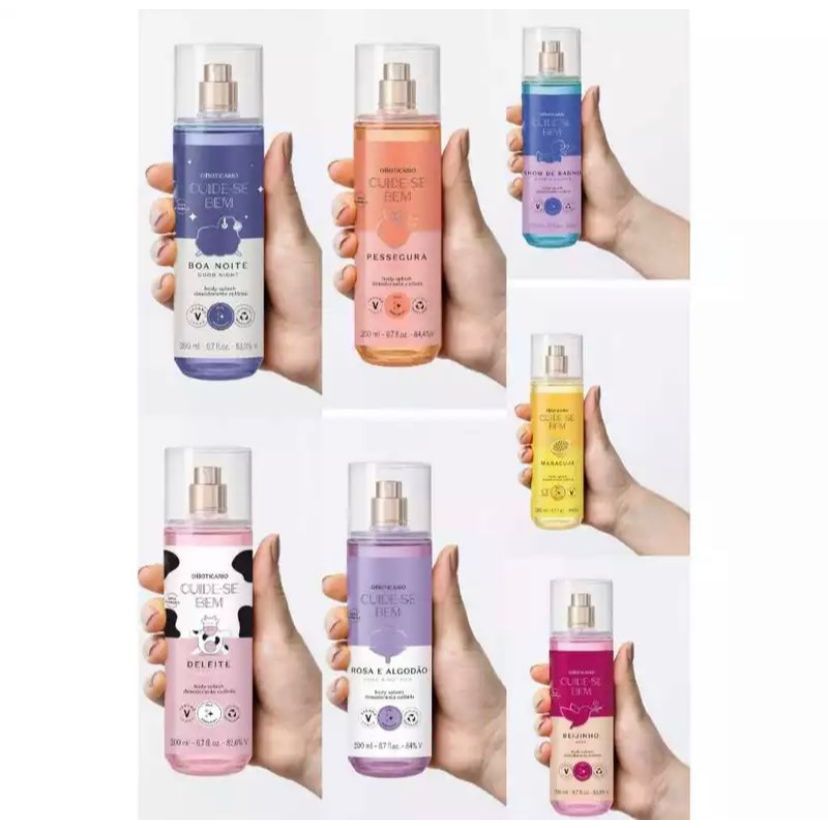 Body splash Cuide-se bem 200 ml o Boticário | Shopee Brasil