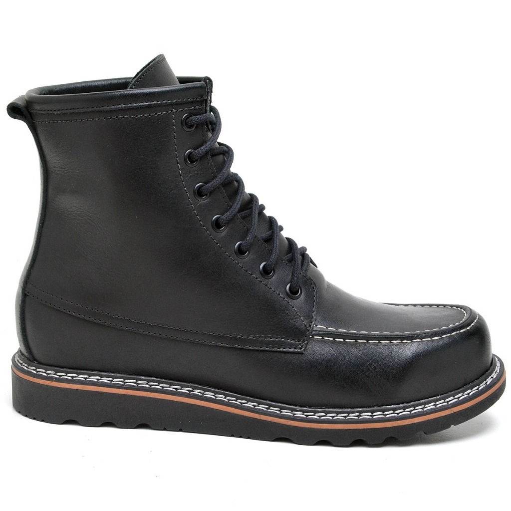 Bota Coturno Moc toe Masculino Cano Médio Casual Confort | Shopee Brasil