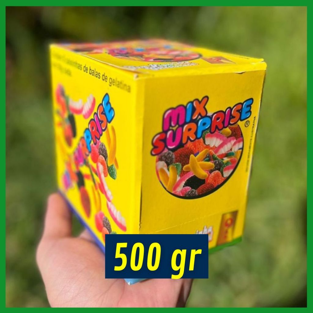 Caixa De Bala Fini Mix Surprise Sabores Variados 500G - Com Figurinha ...