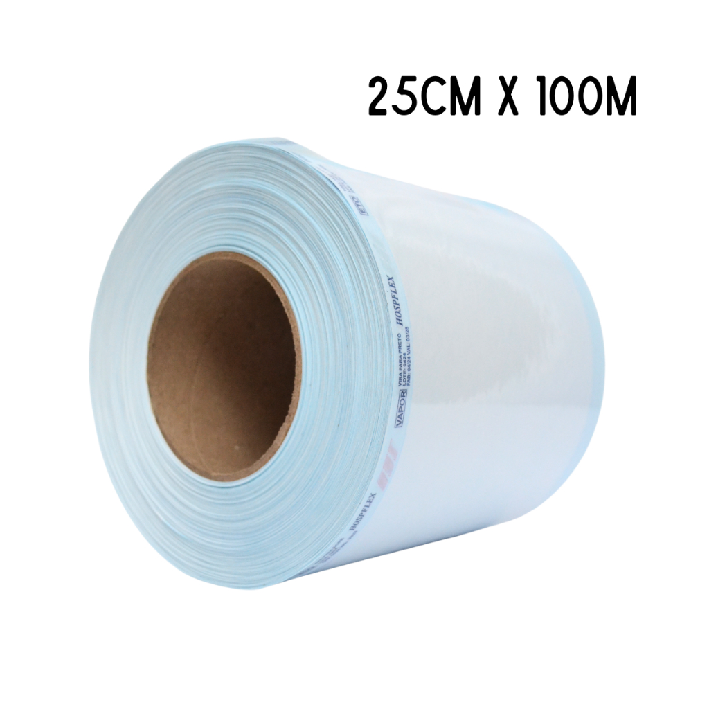 Rolo Papel Grau Cirúrgico P/ Esterilização Em Autoclave 25x100 ...