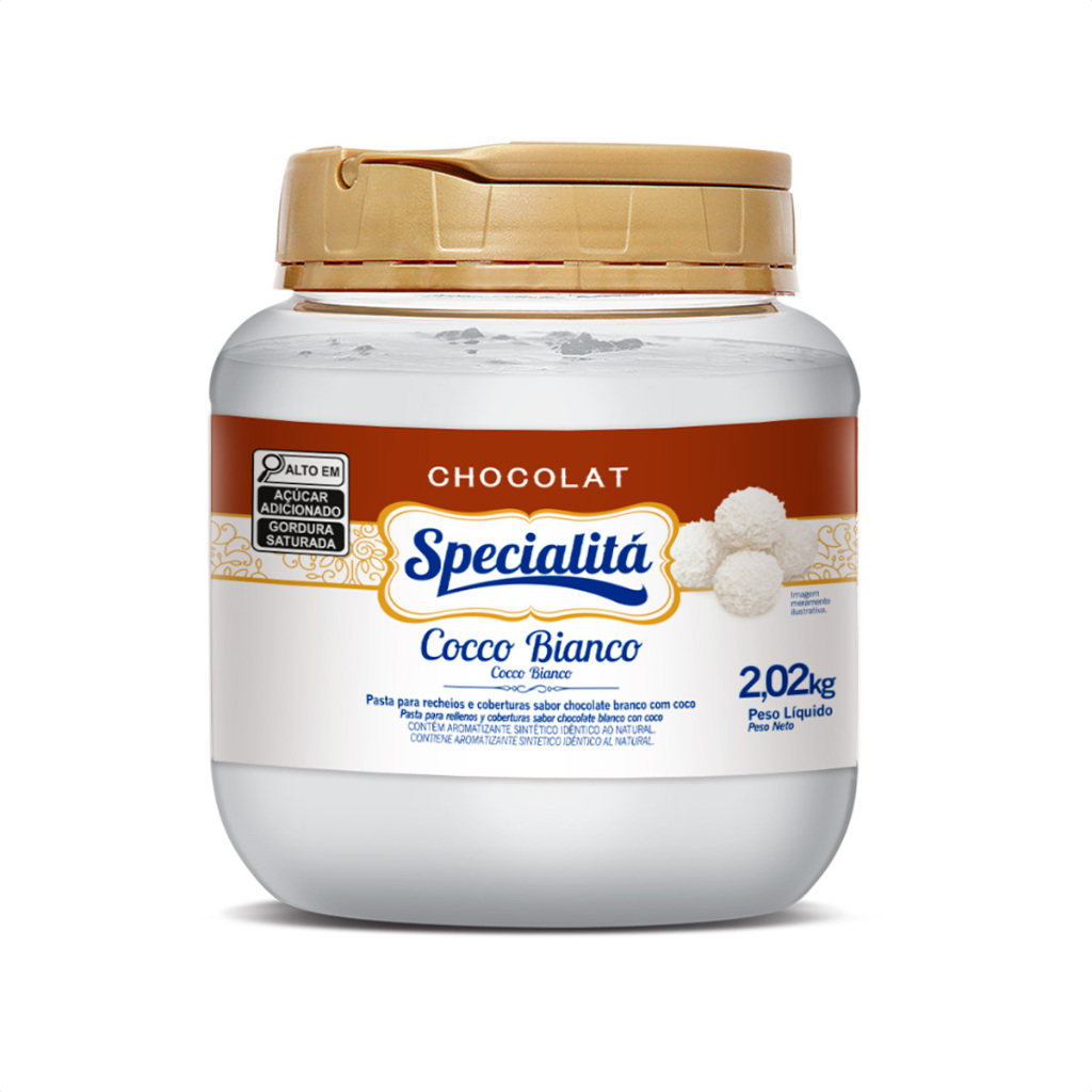 Recheio Coco Bianco 2kg - Specialitá | Shopee Brasil