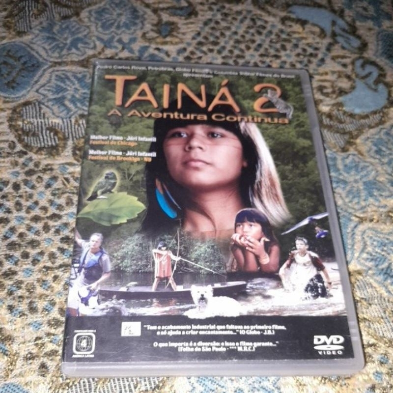dvd tainá uma aventura na selva 2 usado leia descrição | Shopee Brasil