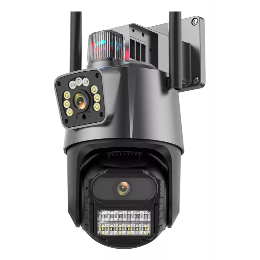 Camera IT-BLUE SC-B42 Wifi Segurança 6 mp 4k Lente Dupla Zoom ...