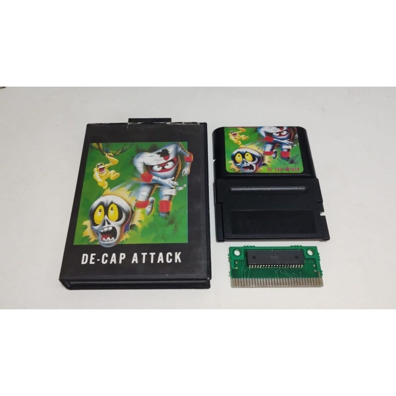Cartucho Mega Drive - Decap Attack | Shopee Brasil