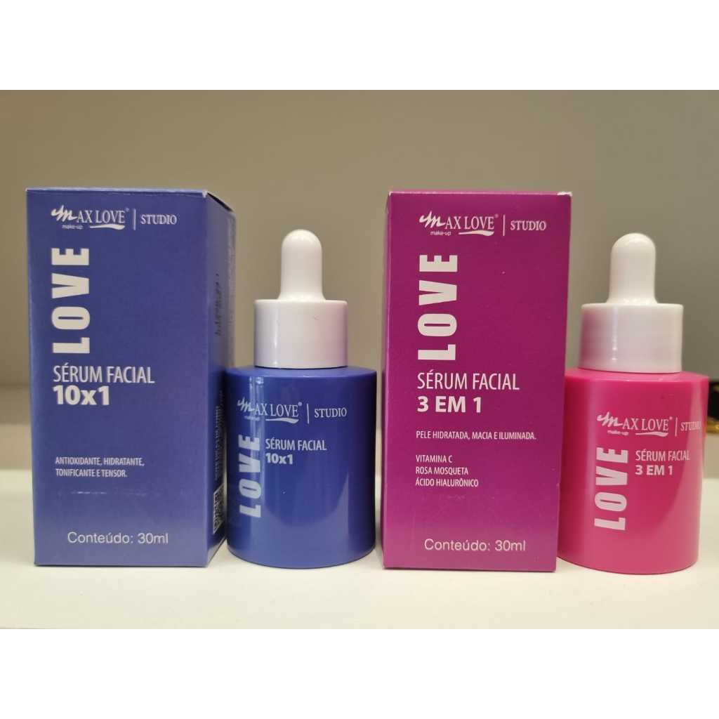 COMBO SÉRUM MAX LOVE 3X1 E 10X1 | Shopee Brasil