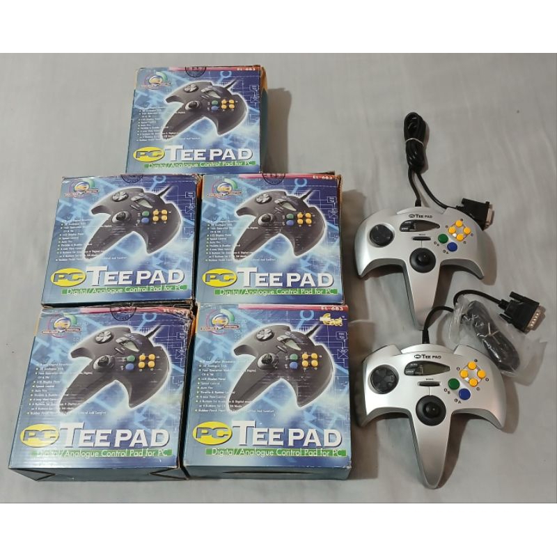 Controle PC Antigo Teepad EL- 683 Formato Nintendo 64 - CONEXÃO ...