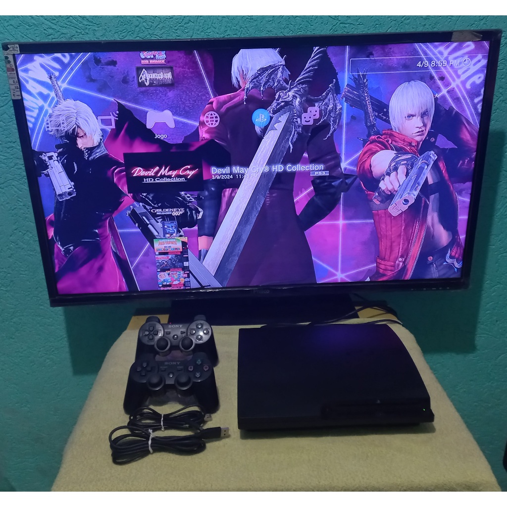 PLAYSTATION 3 HEN DESBLOQUEADO. PRONTO PARA JOGAR | Shopee Brasil