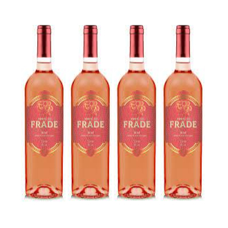 Kit com 4 Vinho de Mesa Rose Suave do Frade 750 ML | Shopee Brasil