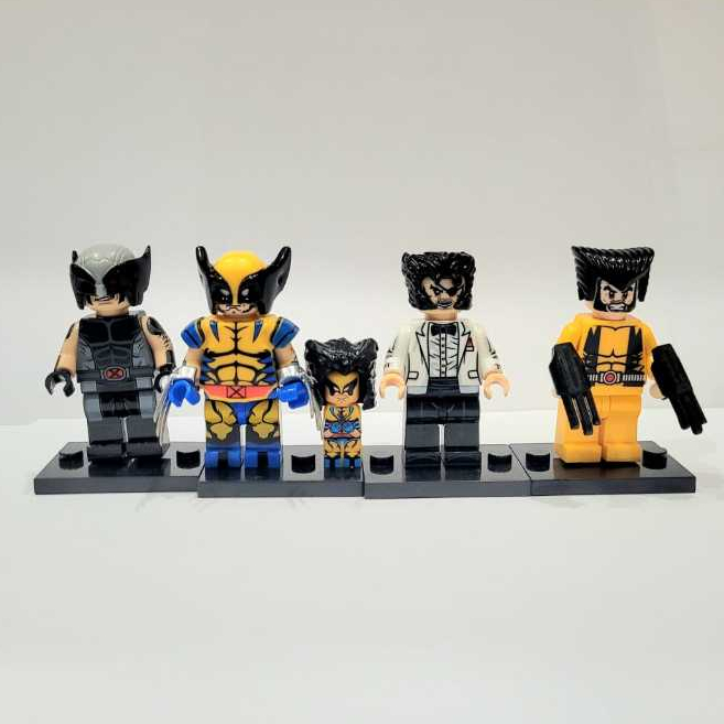 Legos Wolverine (Blocos de Montar Tipo Lego) | Shopee Brasil