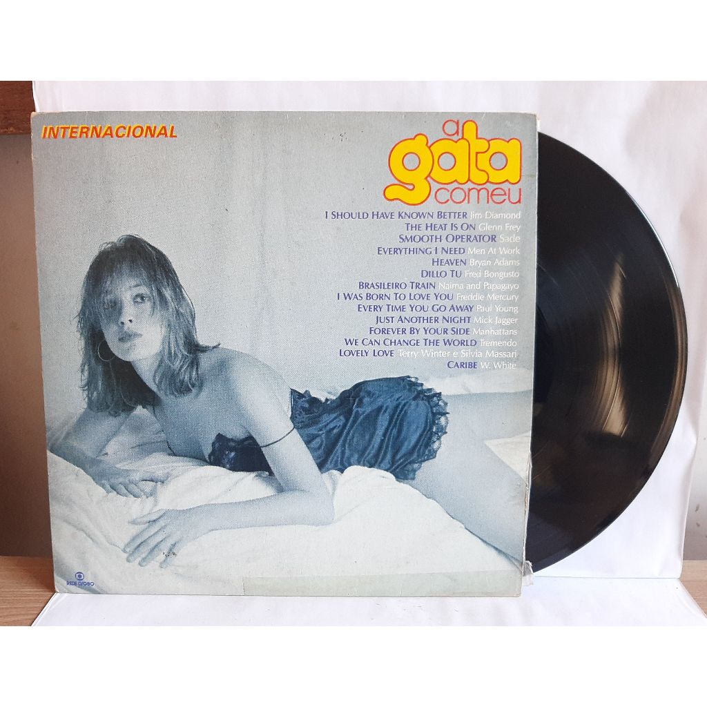 Lp A Gata Comeu Internacional - Disco de Vinil | Shopee Brasil