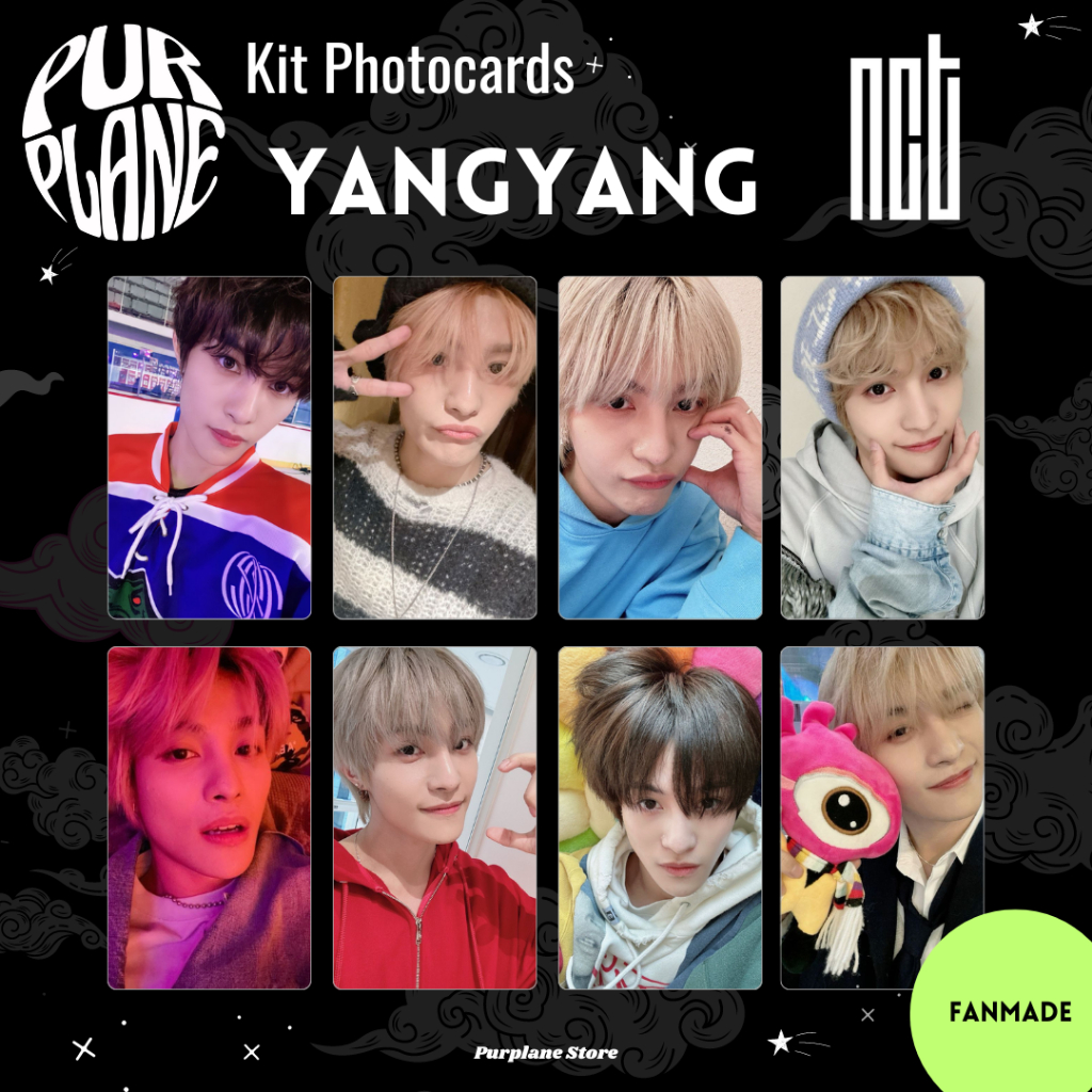 YangYang Selca Photocards Fanmade Kpop WayV NCT | Shopee Brasil