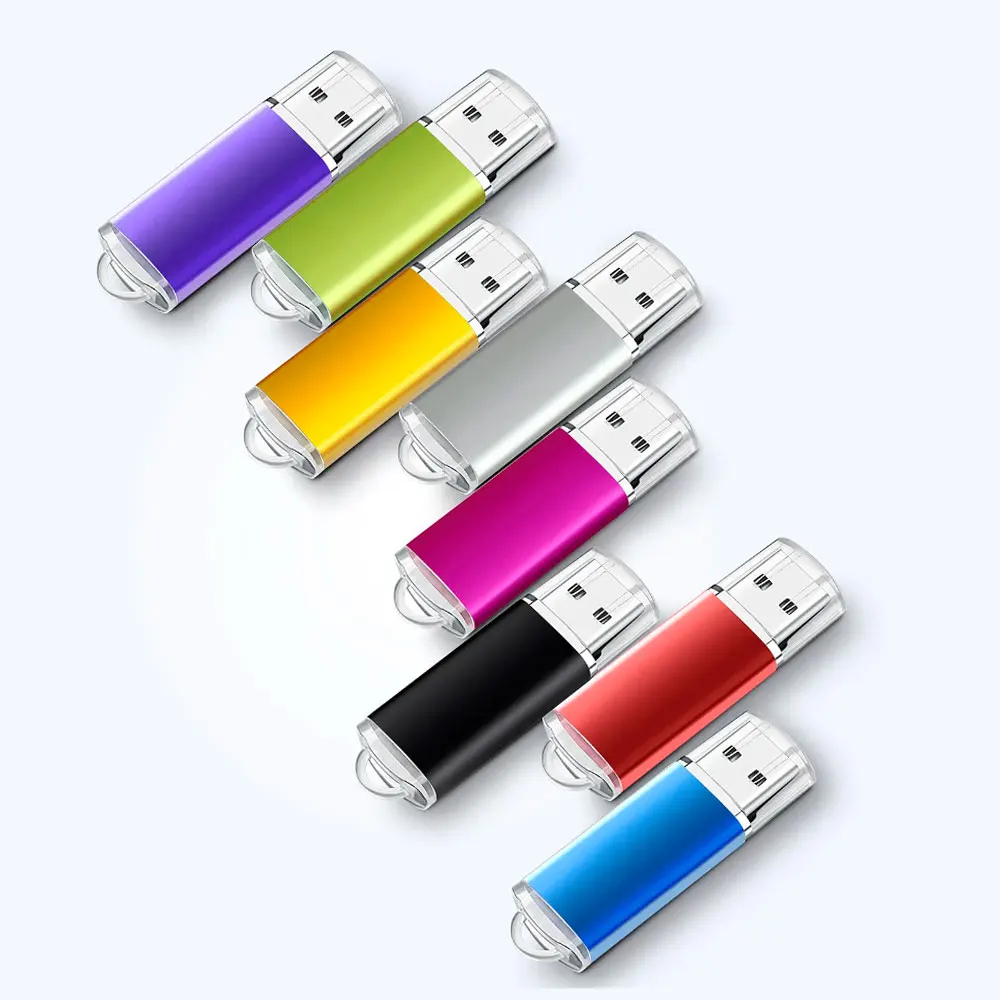 Pen drive 4gb/8gb Multi proteção, alumínio polido, resistente ...