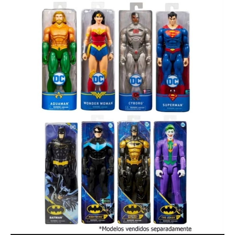 Bonecos DC Liga da Justiça 30 centimetros articulados ( originais ...