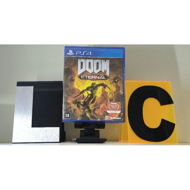 Jogo em mídia física Semi-novo PS4 Doom Eternal | Shopee Brasil