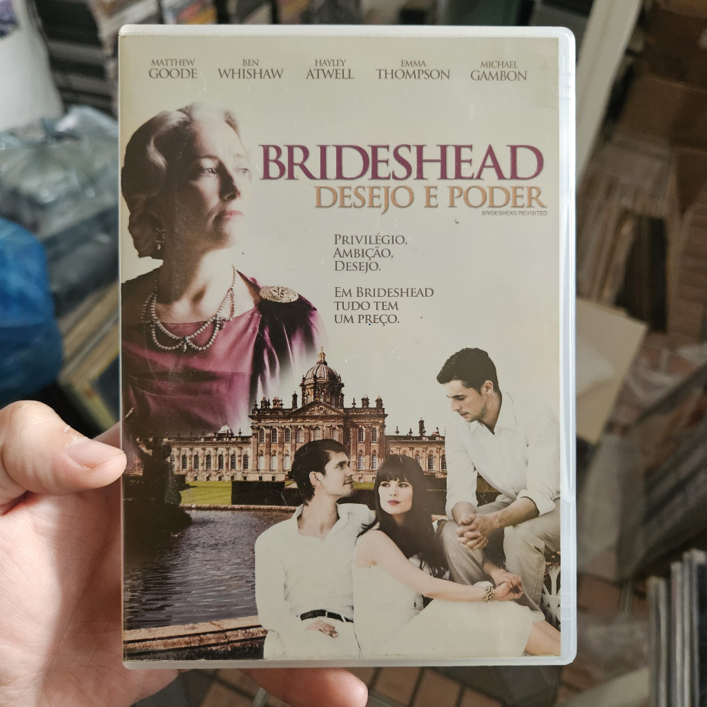 DVD Brideshead - Desejo e Poder - Emma Thompson (Dublado!) | Shopee Brasil