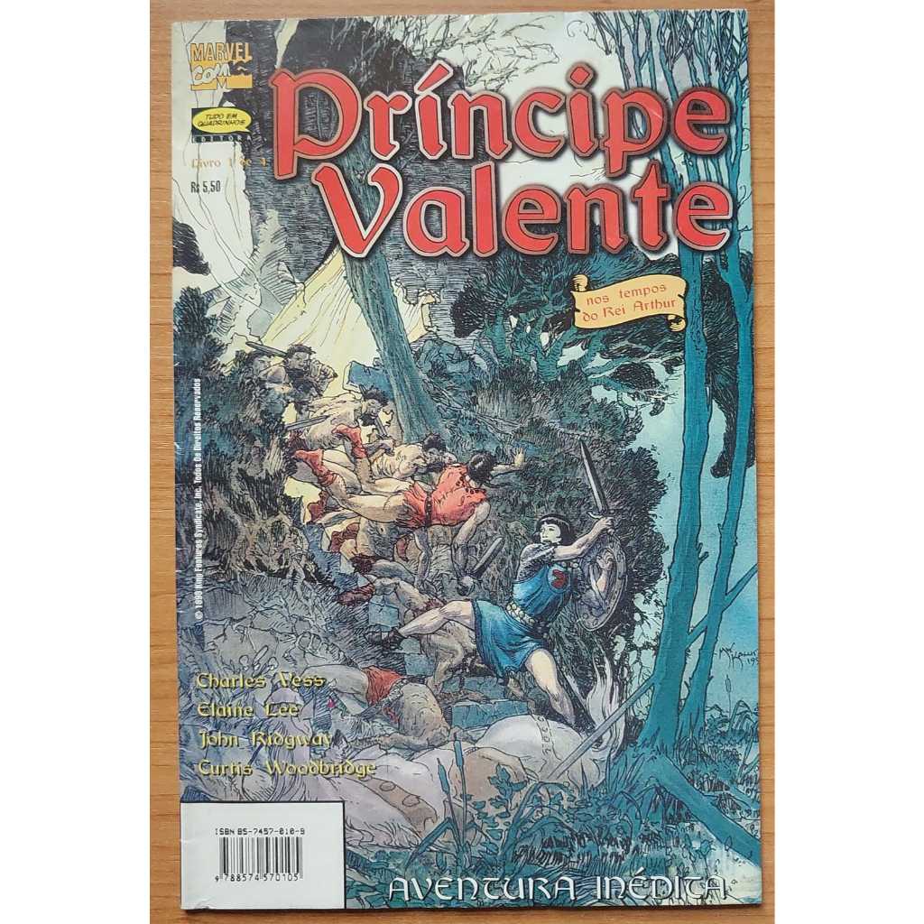 HQ - Príncipe Valente Nos Tempos do Rei Arthur Volume 1 de 4 - Marcel ...