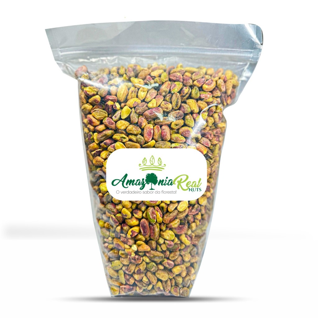 Pistache S/Casca NATURAL IMPORTADO PREMIUM - 500G - Amazônia Real Nuts ...