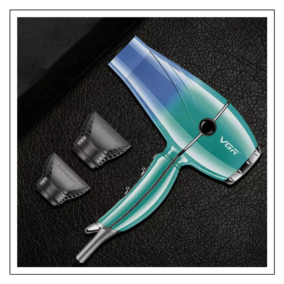 Secador de Cabelo Roxo Com Verde VGR Hair Dryer V-452 | Shopee Brasil