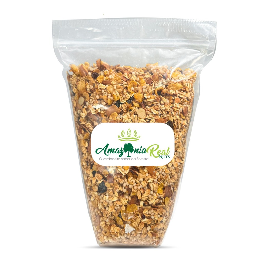 Granola Premium [RECEITA EXCLUSIVA + 10 INGREDIENTES] [COM ATM] - 1KG ...