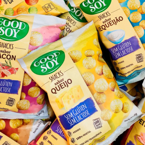 Snack GoodSoy Salgadinho SABORES 25g | Shopee Brasil