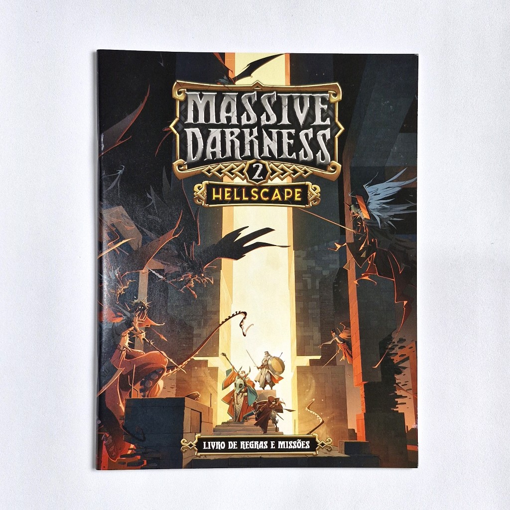 Livro de Regras & Missões (Em Português) - Massive Darkness 2 Hellscape | Shopee Brasil