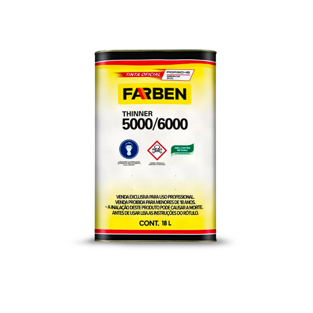 Diluente Thinner Farben 5000 5L | Shopee Brasil