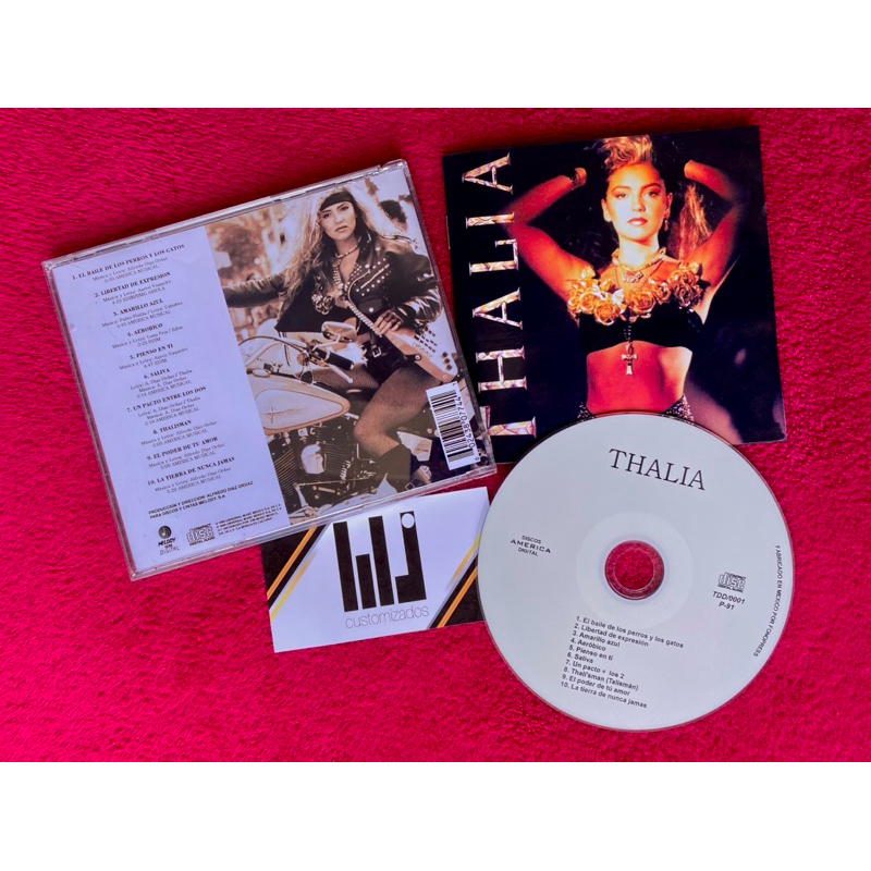THALIA / THALIA 1990 (CD FAN MADE) | Shopee Brasil