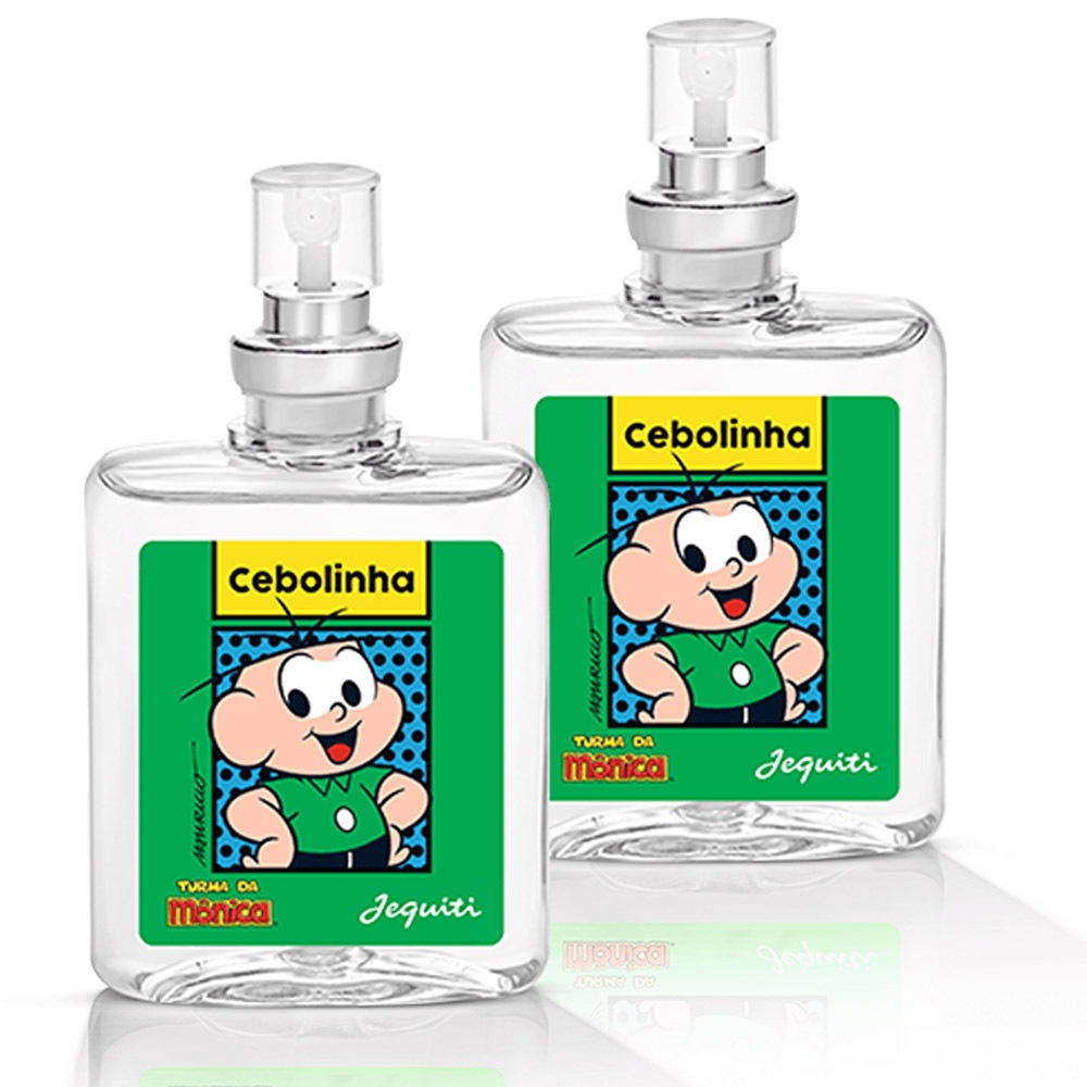 Perfume Colônia Cebolinha Turma da Mônica Jequiti 25ml Kit 2 com ...