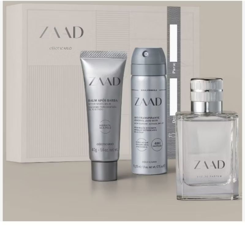 Kit Presente Zaad (3 itens) | Shopee Brasil
