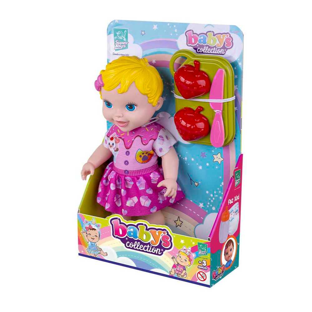 Boneca Baby's Collection Frutinhas | Shopee Brasil