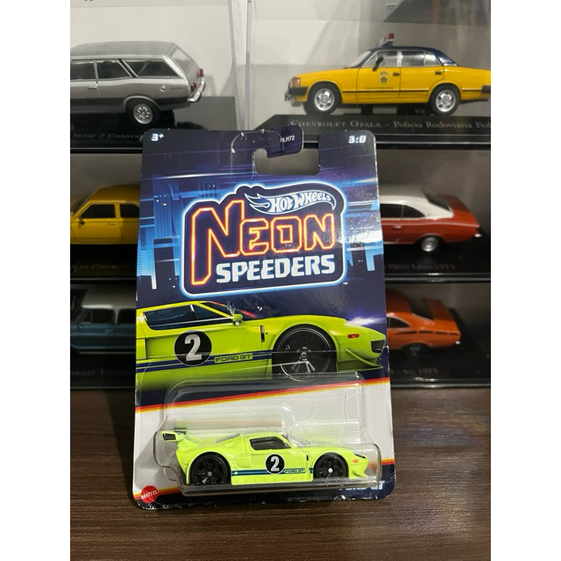 Hot Wheels Ford Gt Neon Speedster | Shopee Brasil