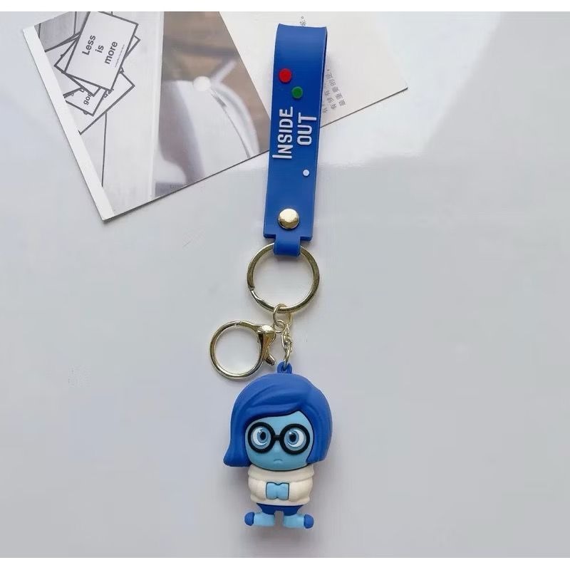 Chaveiro emborrachado divertidamente 2 Inside out filme infantil ...