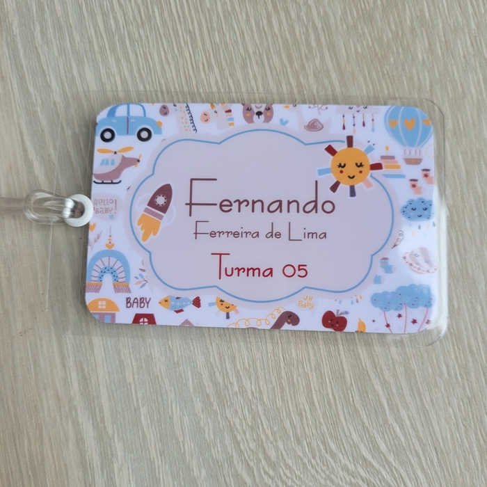 Kit Tag Escolar 4 Unidades | Shopee Brasil