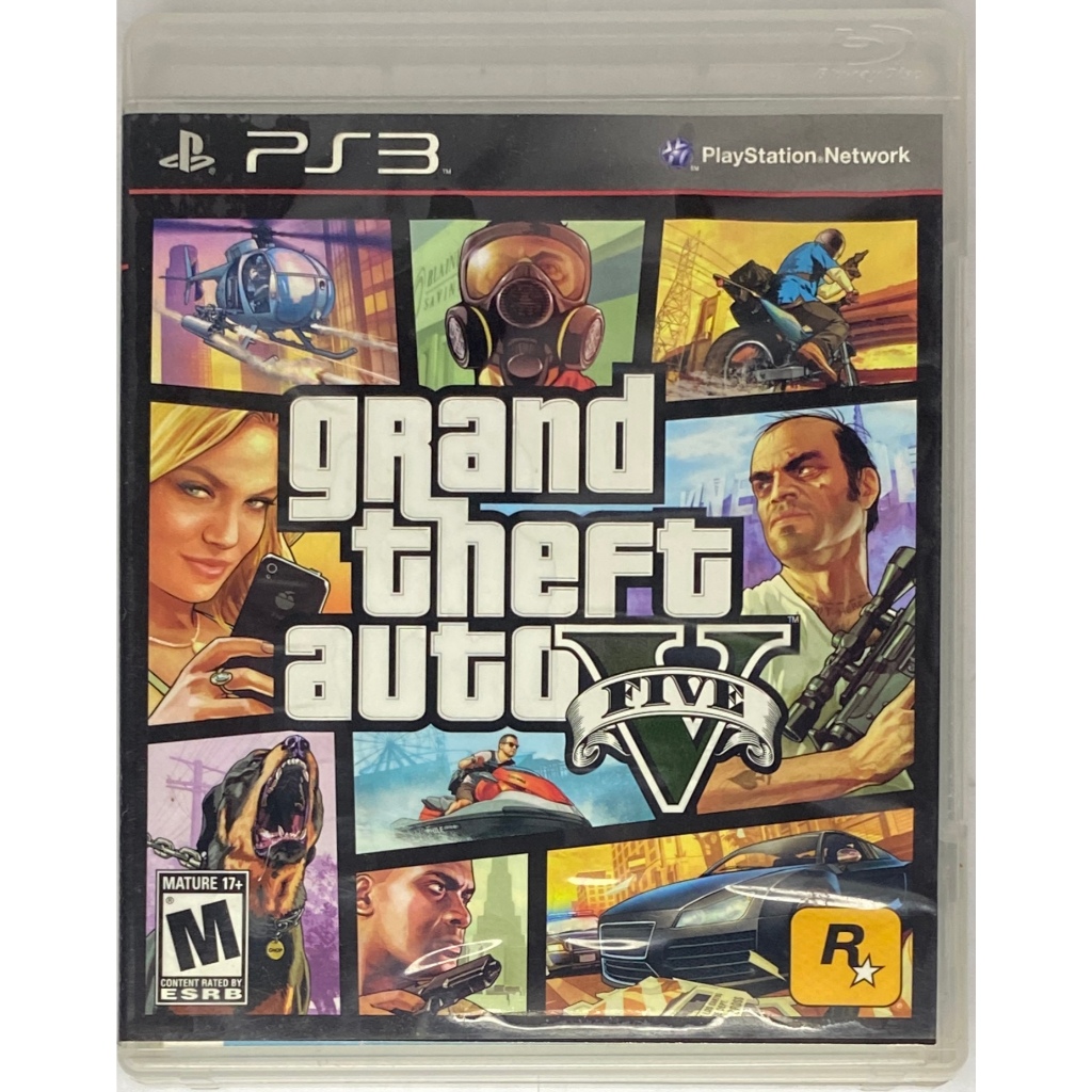 Grand Theft Auto GTA V PS3 - Original - Mídia Física | Shopee Brasil