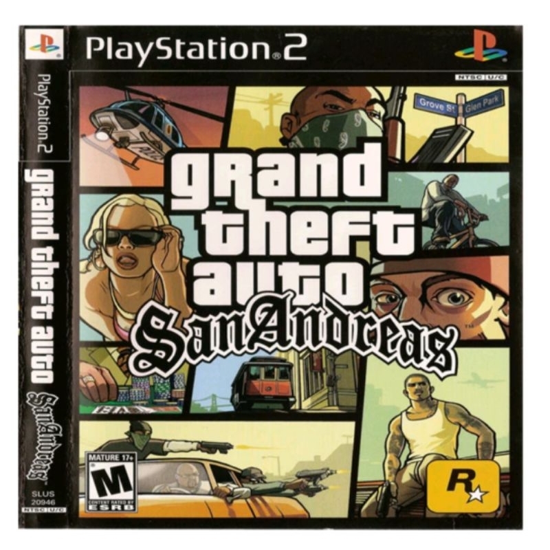 Gta San Andreas - Português - Ps2 Playstation 2 | Shopee Brasil