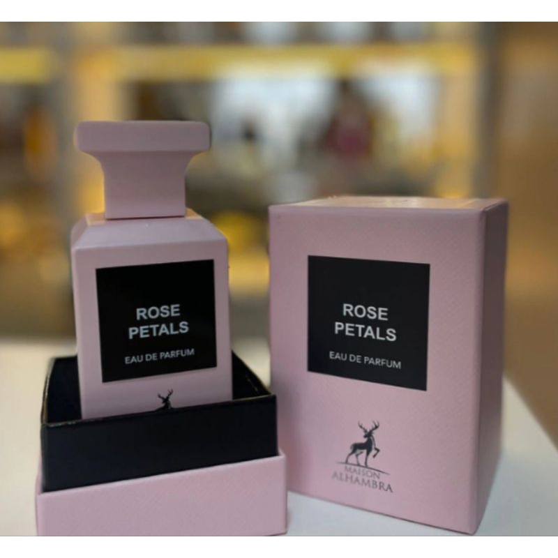 Perfume Árabe Rose Pétals Original 80ml | Shopee Brasil