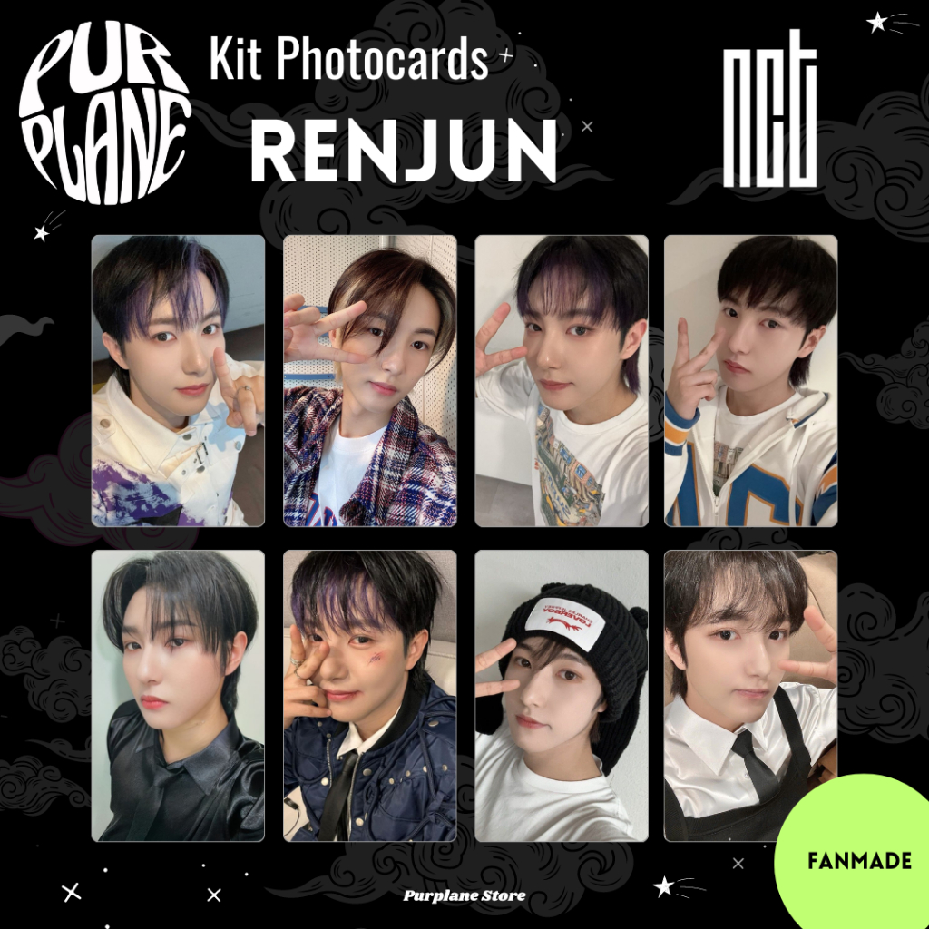 Renjun Selca Photocards Fanmade Kpop NCT Dream NCT U | Shopee Brasil