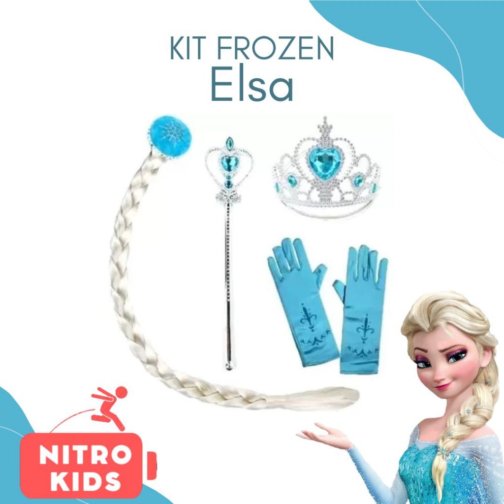 Kit frozen, Princesa Elsa | Shopee Brasil