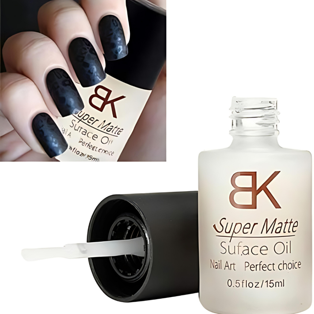 Top Coat Super Matte Surface Oil - Transforme Seu Esmalte em Acabamento ...
